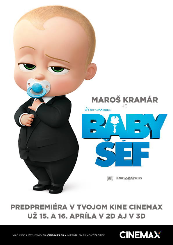 Predpremiéra Baby šéf v kine Cinemax | SDEŤMI.com