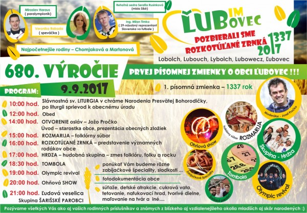 Dni obce Ľubovec | SDEŤMI.com