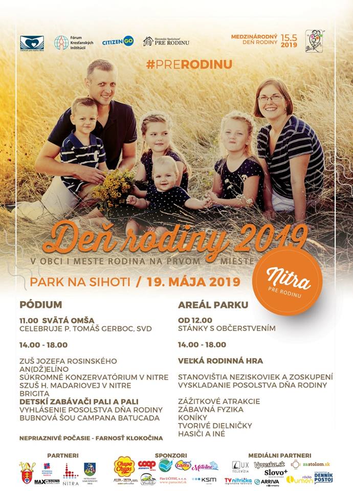 Deň rodiny 2019 v Nitre | SDEŤMI.com