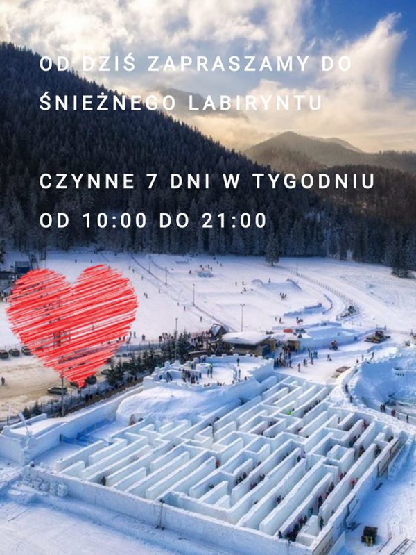 Snowlandia - snehový labyrint z ľadu v Zakopanom | SDEŤMI.com