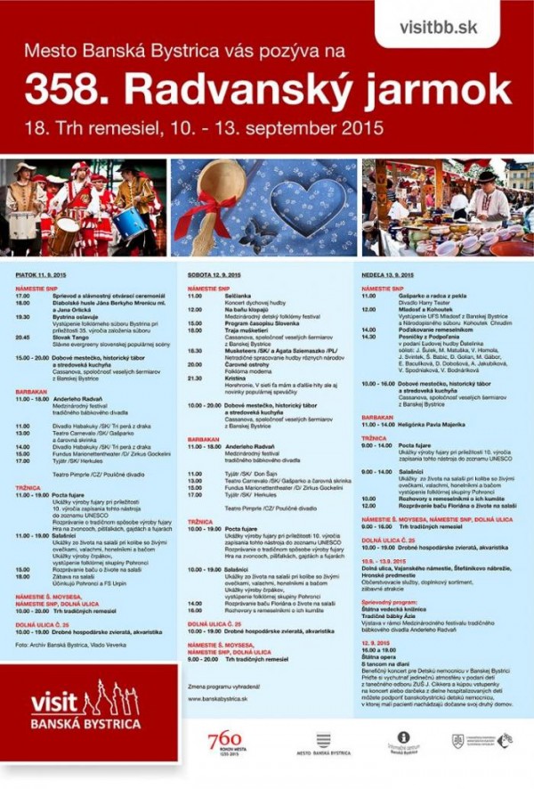 Radvanský jarmok 2015 | SDEŤMI.com