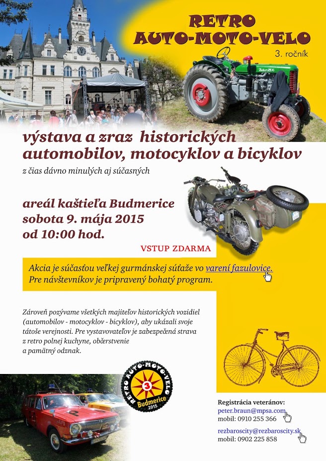 Retro Auto-Moto-Velo 2015 | SDEŤMI.com