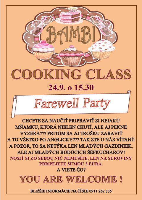 Cooking class v MC Bambi | SDEŤMI.com