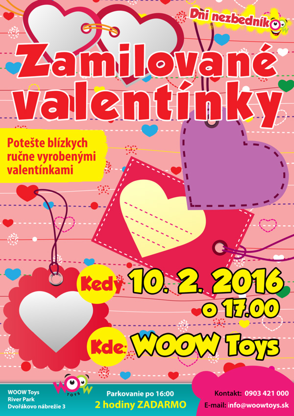 Zamilované valentínky vo WOOW Toys | SDEŤMI.com