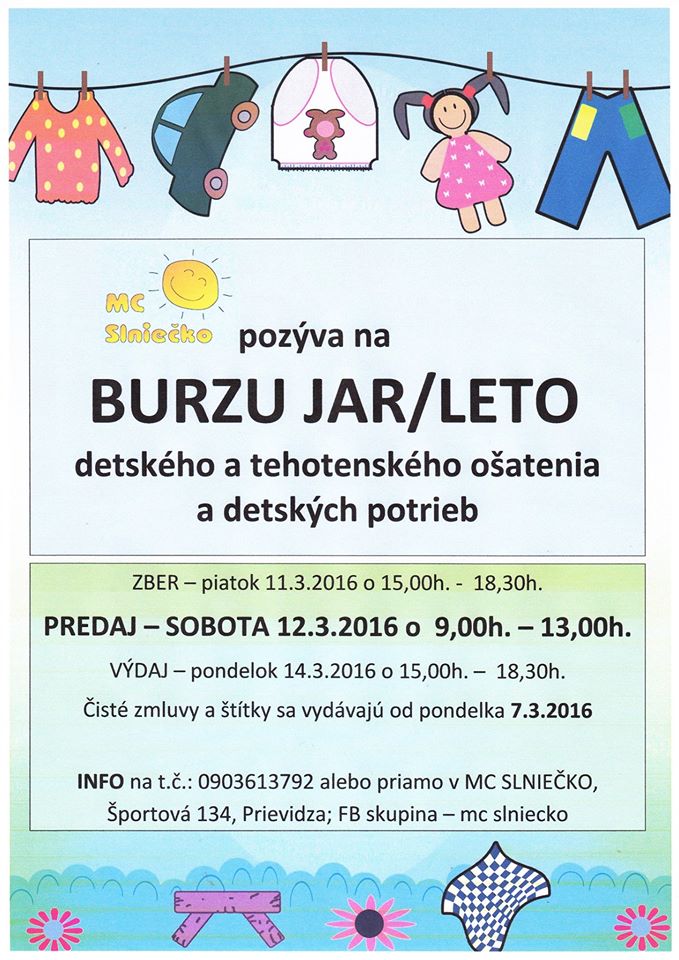 Burza jar-leto v MC Slniečko | SDEŤMI.com