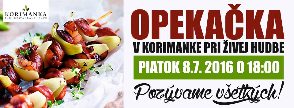 Opekačka v Korimanke | SDEŤMI.com