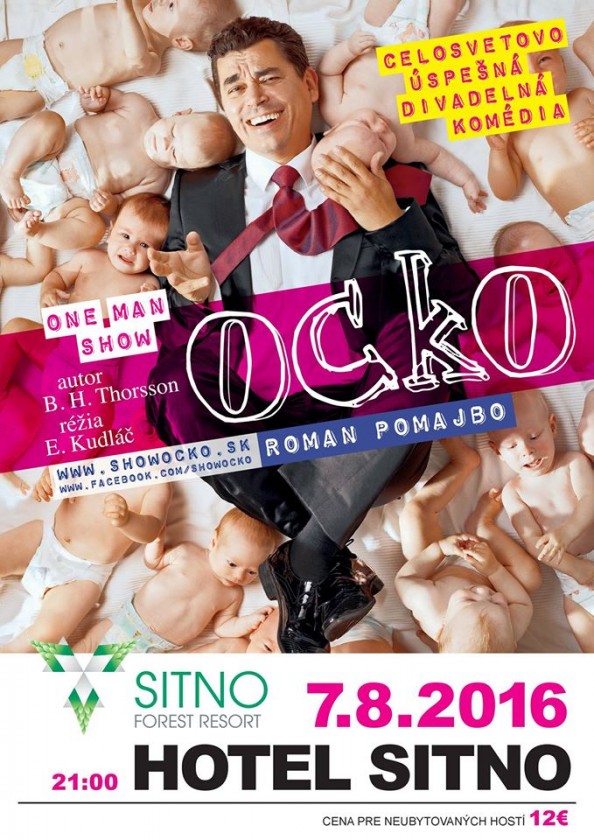 Show Ocko v Hoteli Sitno - zrušené | SDEŤMI.com