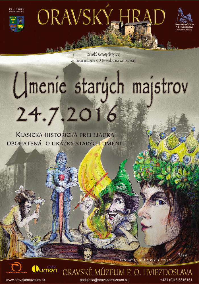 Umenie starých majstrov na Oravskom hrade | SDEŤMI.com