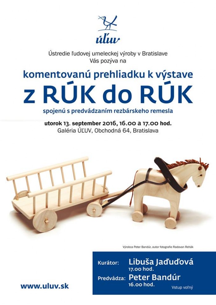 Predvádzanie rezbárskeho remesla a komentovaná prehliadka k výstave Z ...