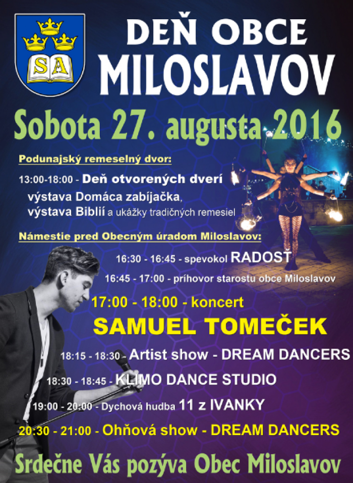 Deň obce Miloslavov | SDEŤMI.com