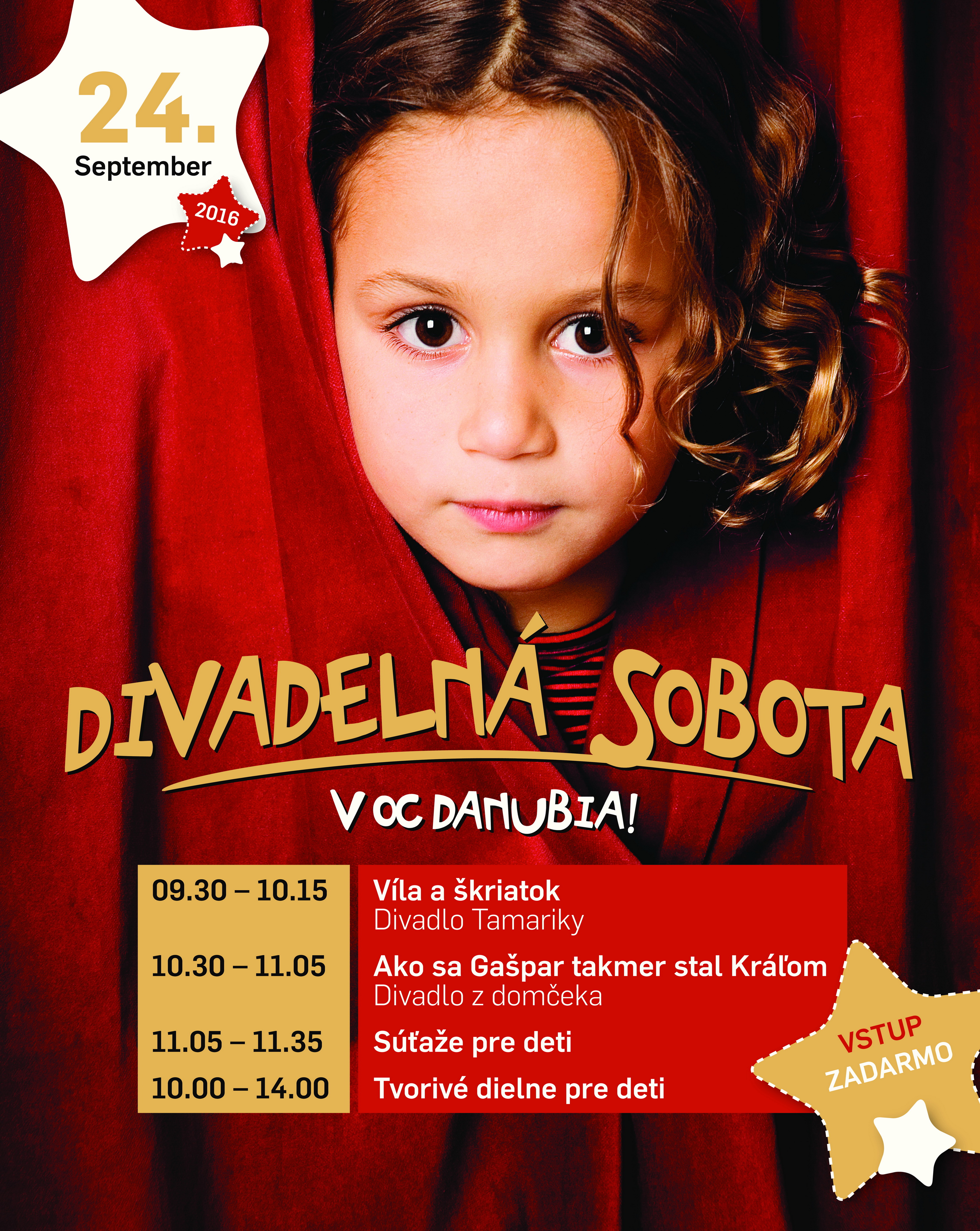 Divadelná sobota v OC DANUBIA | SDEŤMI.com