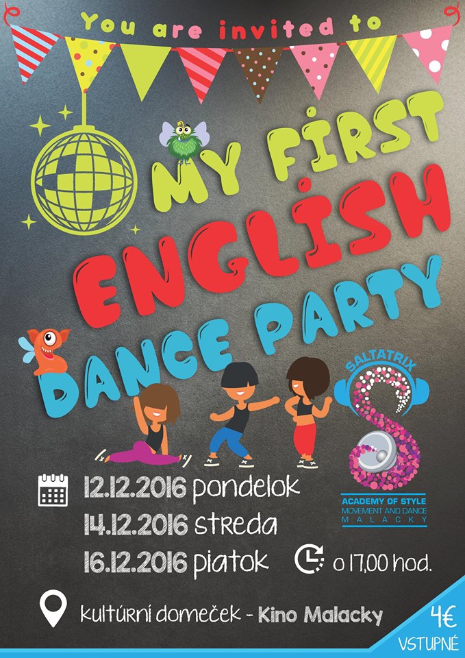 My first English Dance Party | SDEŤMI.com