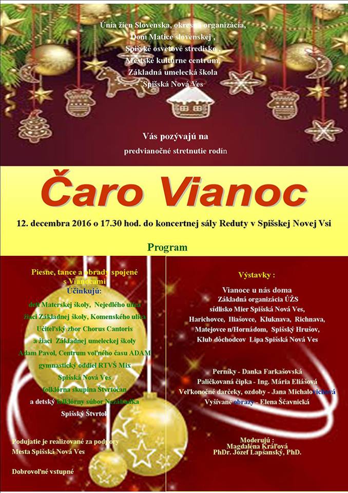 Čaro Vianoc | SDEŤMI.com