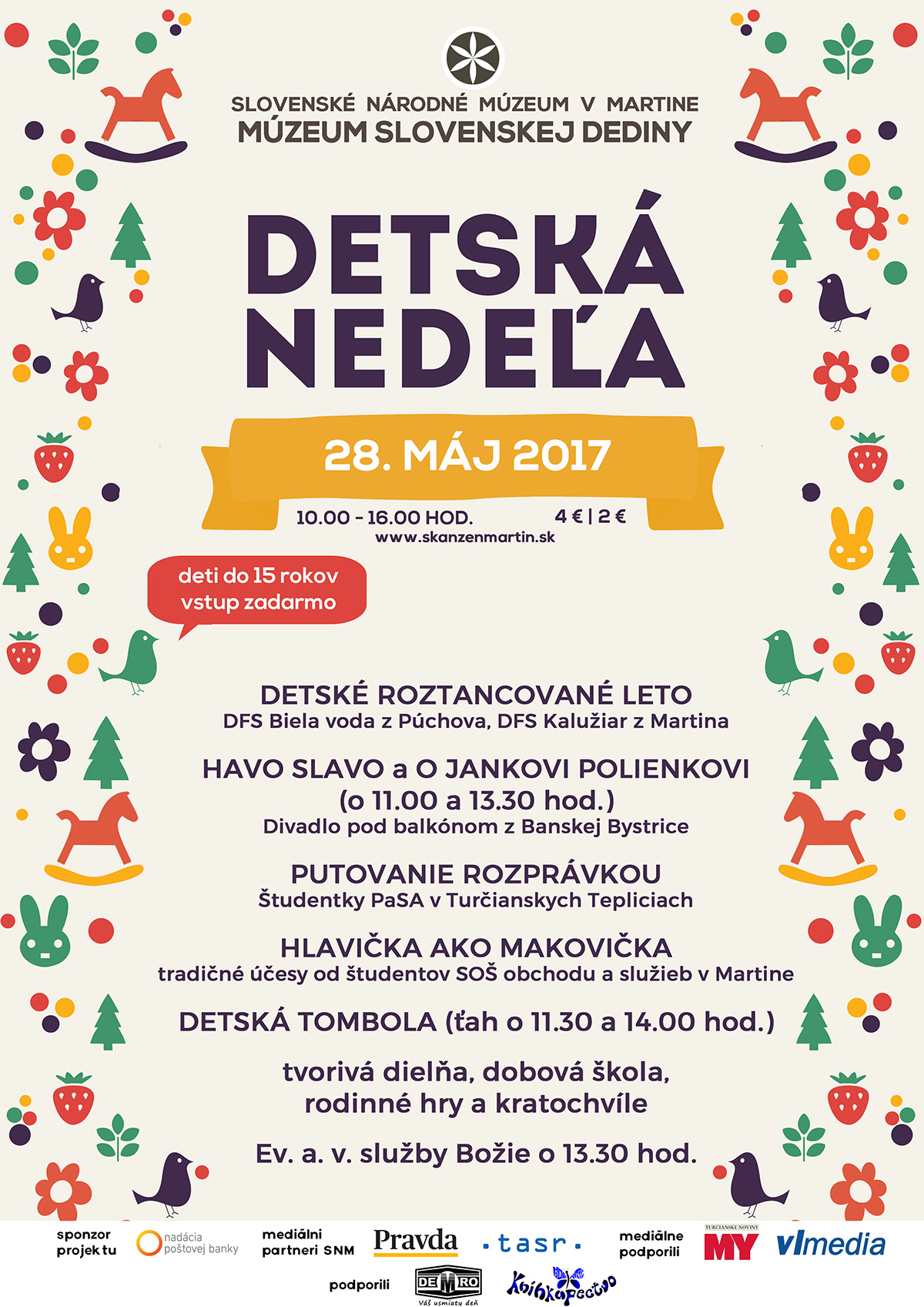 Detská nedeľa v Múzeu slovenske dediny | SDEŤMI.com