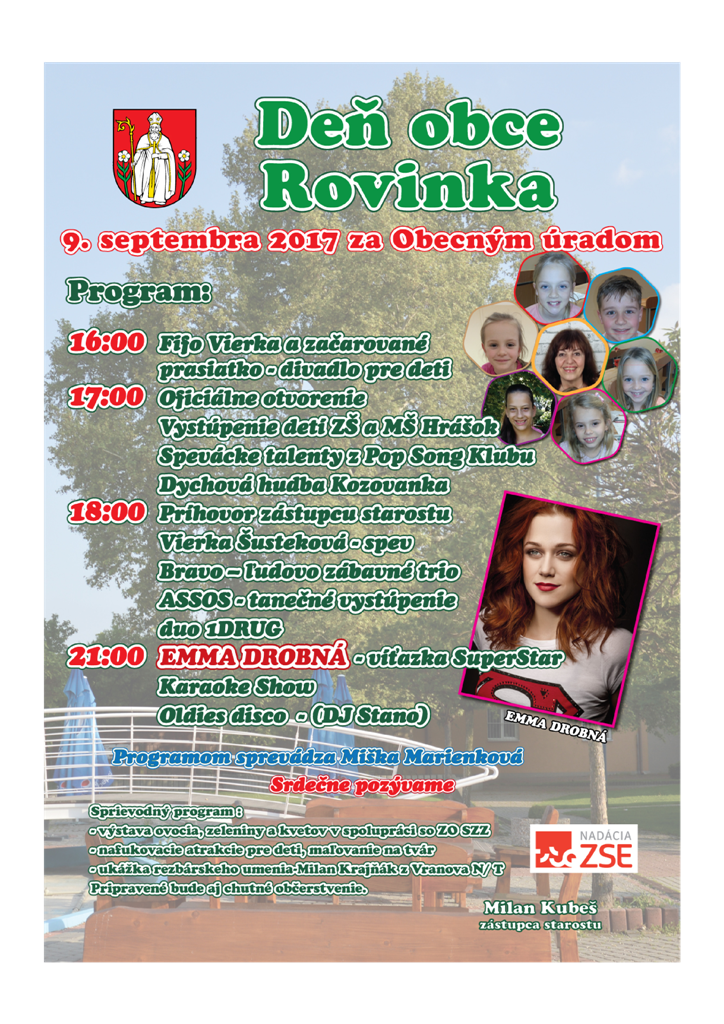 Deň obce Rovinka | SDEŤMI.com