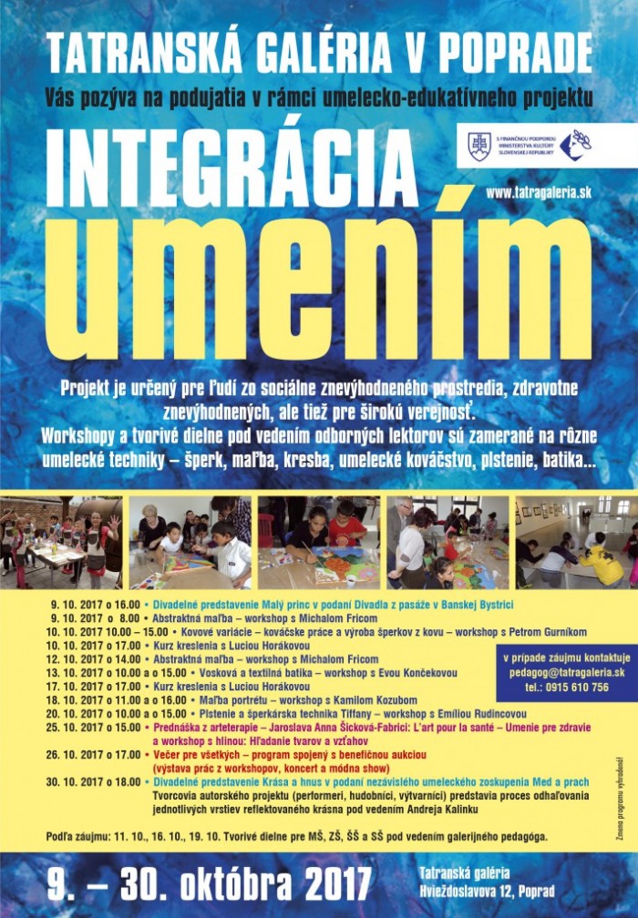 Integrácia umením | SDEŤMI.com