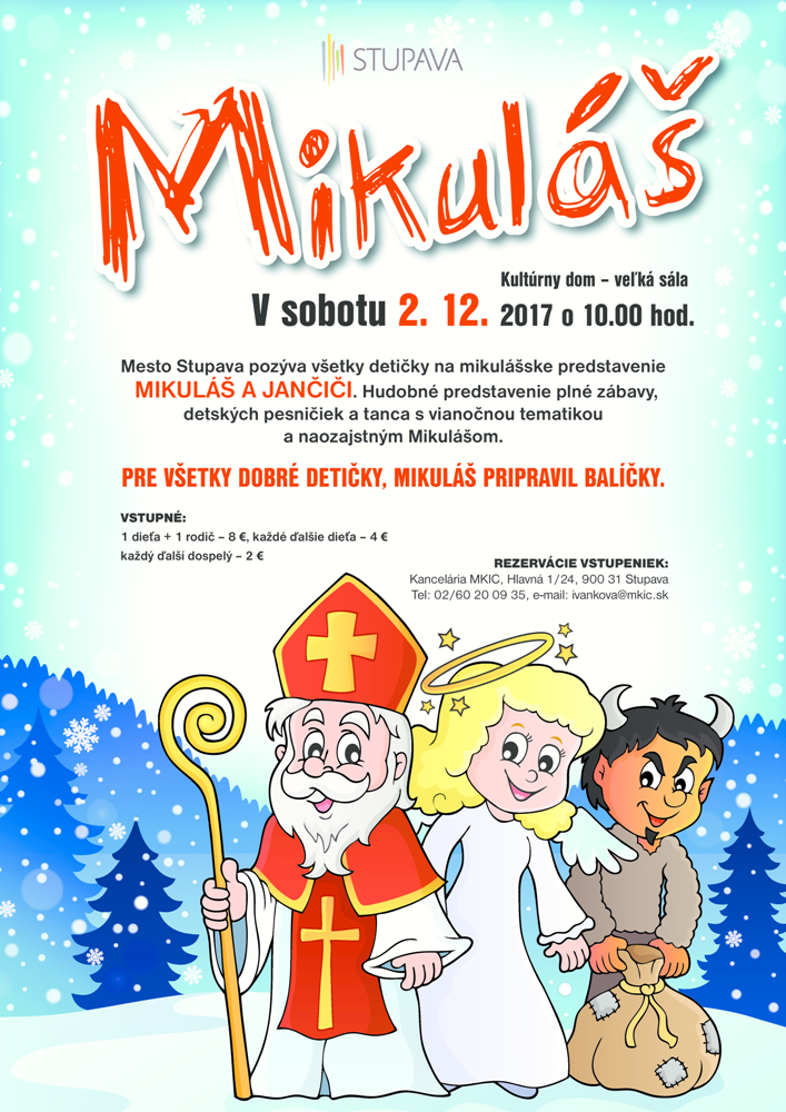 Mikulášske predstavenie pre deti: Mikuláš a Jančiči | SDEŤMI.com