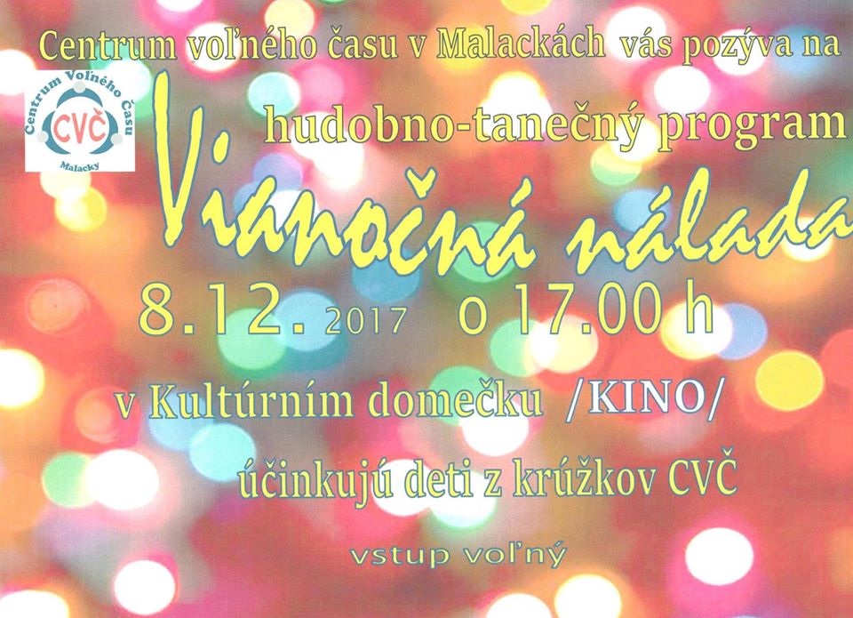 Vianočná nálada v Malackách | SDEŤMI.com