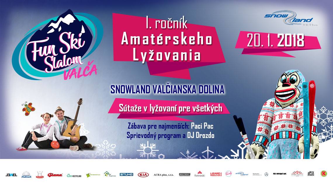 Fun Ski Slalom Valča 2018 | SDEŤMI.com