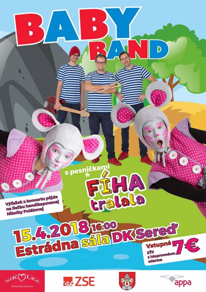Koncert pre deti BABY BAND | SDEŤMI.com