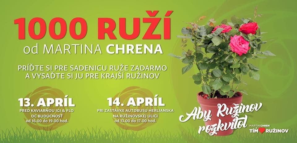 1000 ruží | SDEŤMI.com