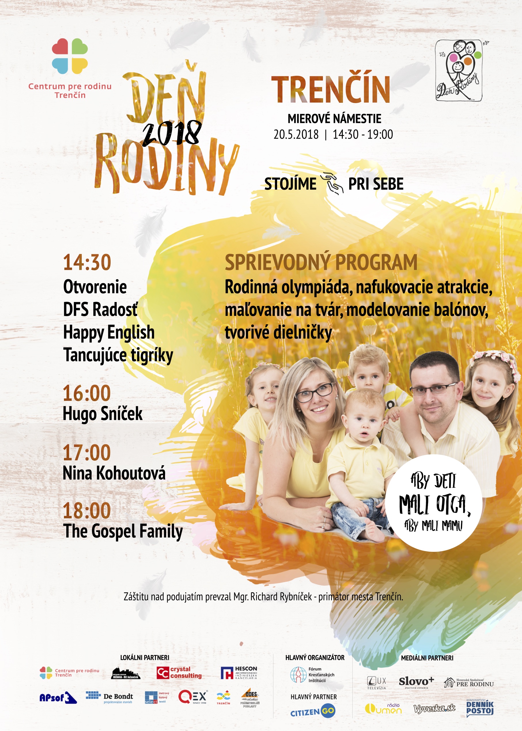 Deň rodiny 2018 | SDEŤMI.com
