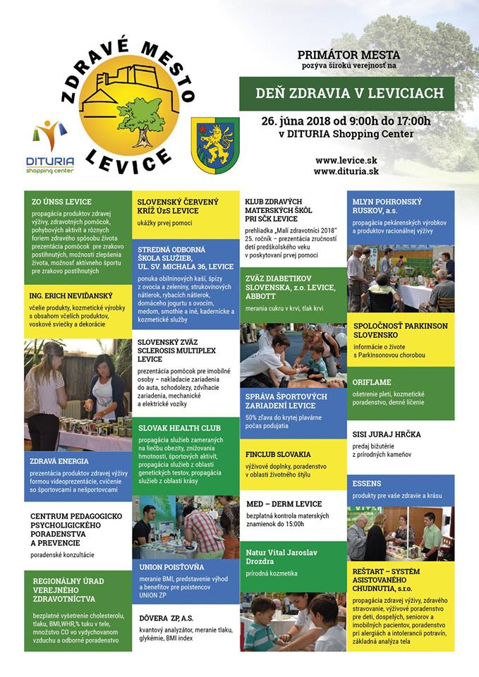 Deň zdravia v OC Dituria | SDEŤMI.com