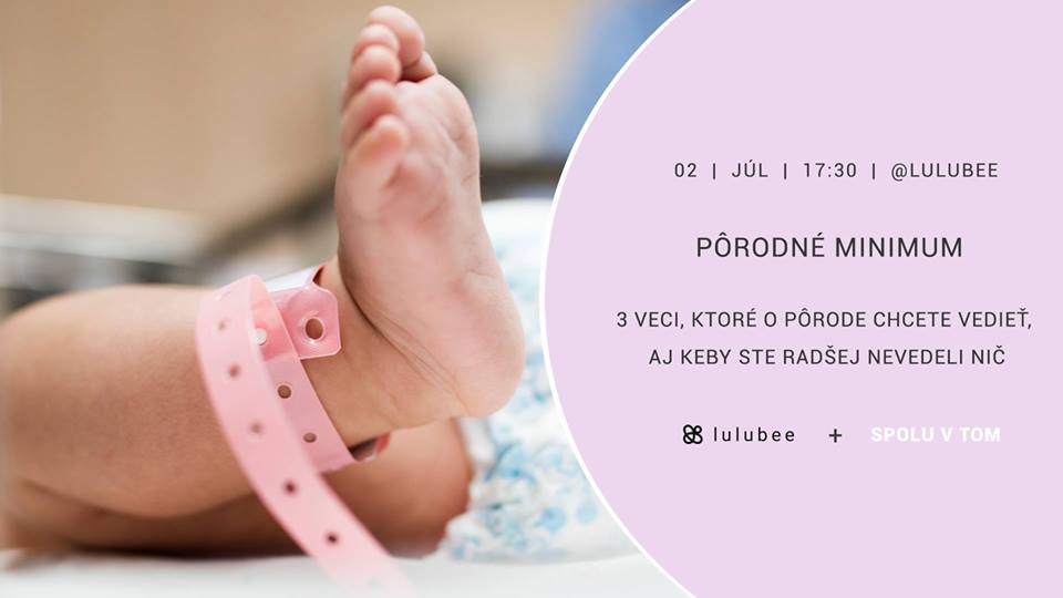 Prednáška: Pôrodné minimum | SDEŤMI.com