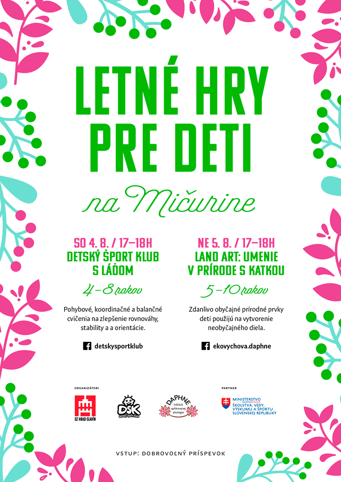 Letné hry pre deti | SDEŤMI.com