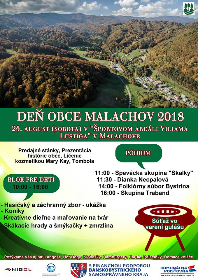 Deň obce Malachov 2018 | SDEŤMI.com