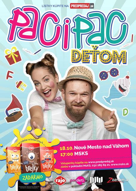 Paci Pac deťom v Novom Meste | SDEŤMI.com