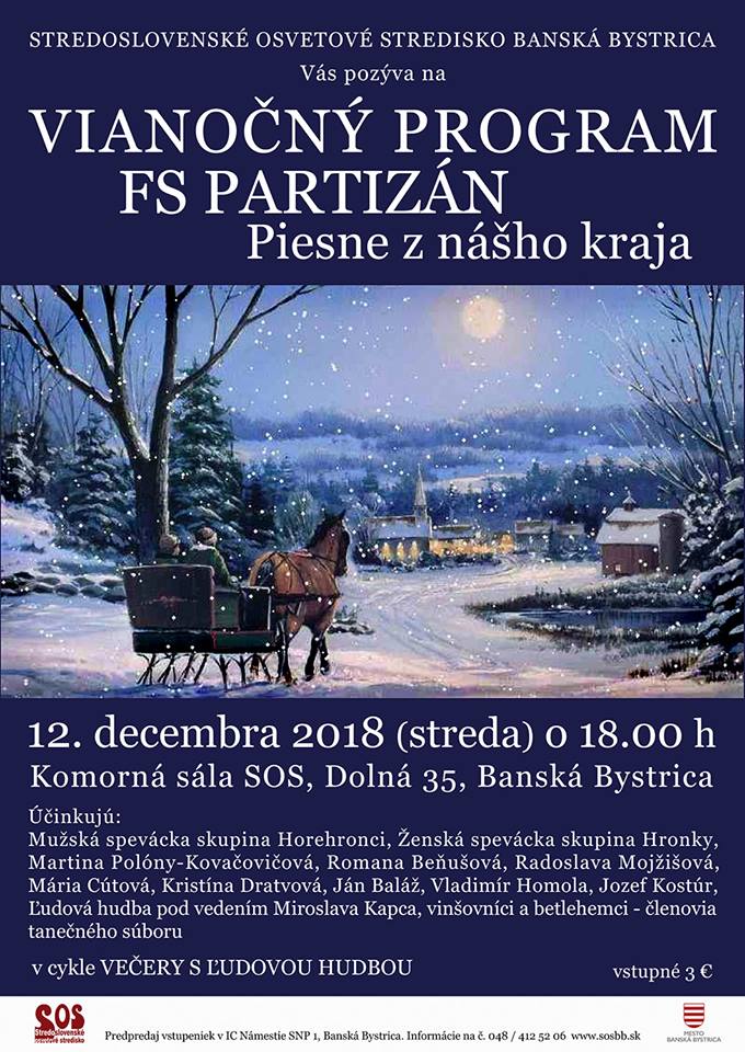 Vianočný program | SDEŤMI.com