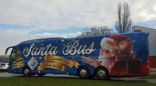 Santa bus | SDEŤMI.com