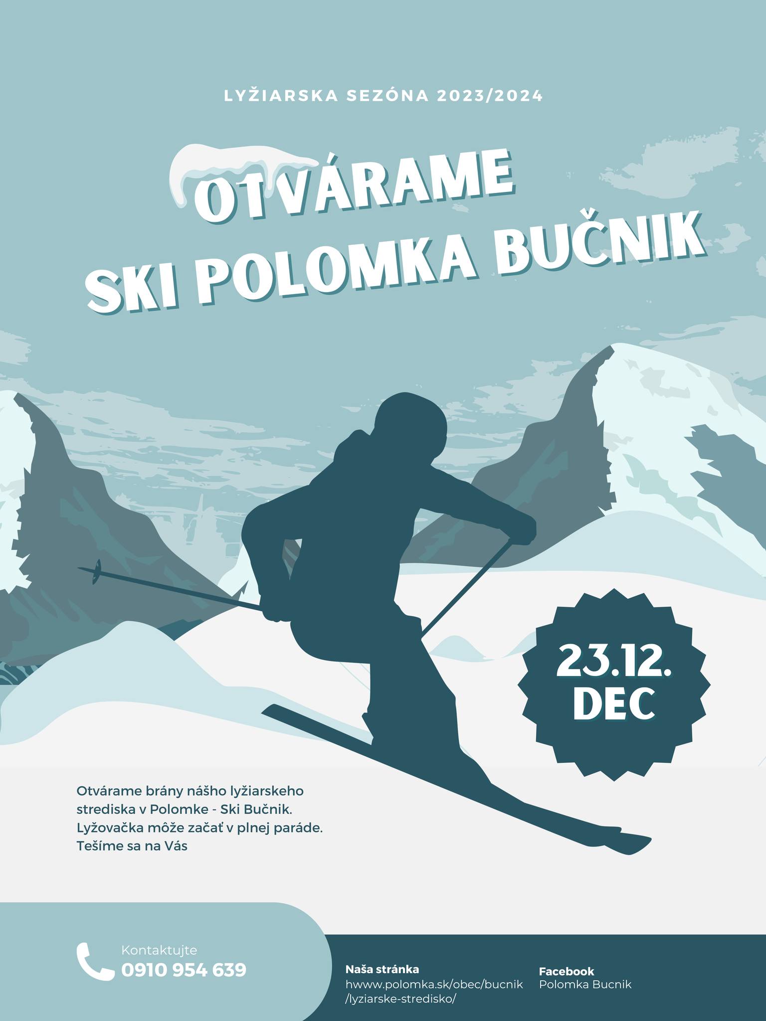 Otvorenie lyžiarskej sezóny Ski Polomka Bučník | SDEŤMI.com