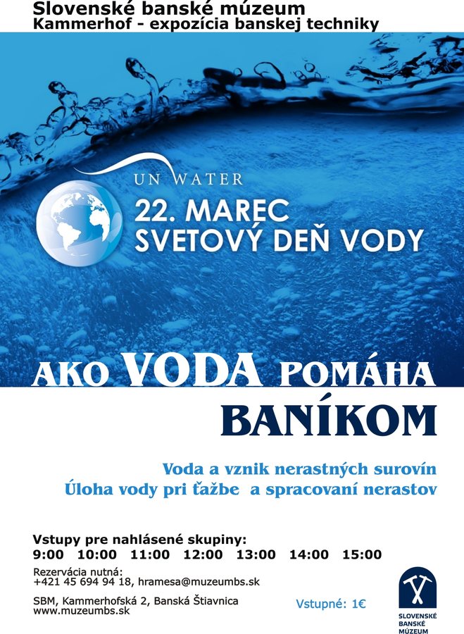 Svetový deň vody v Slovenskom banskom múzeu | SDEŤMI.com