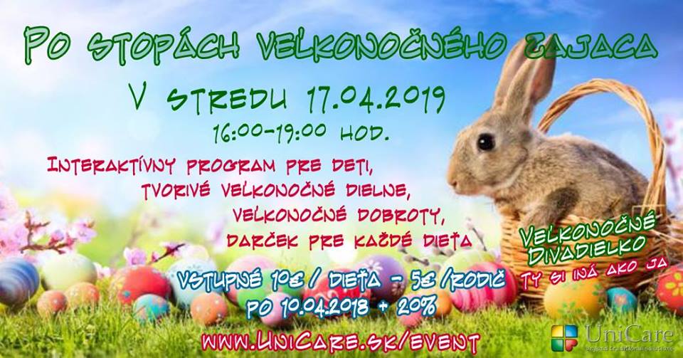 Po stopách veľkonočného zajaca | SDEŤMI.com
