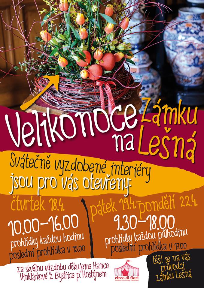 Veľká noc na zámku Lešná | SDEŤMI.com
