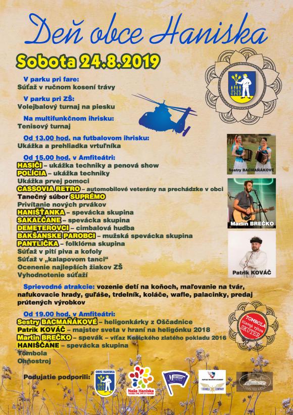 Dni obce Haniska 2019 | SDEŤMI.com