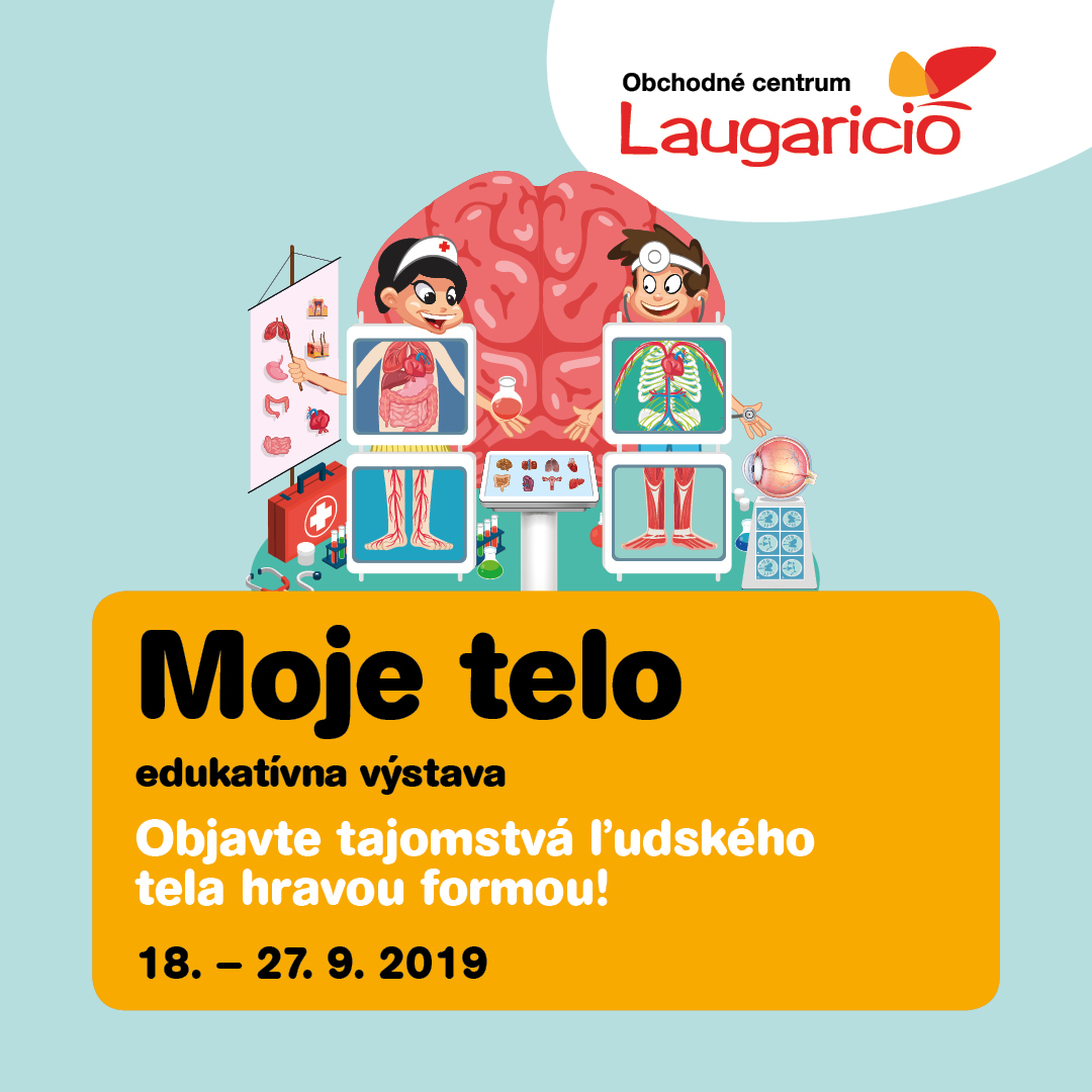 Výstava Moje telo v OC Laugaricio | SDEŤMI.com
