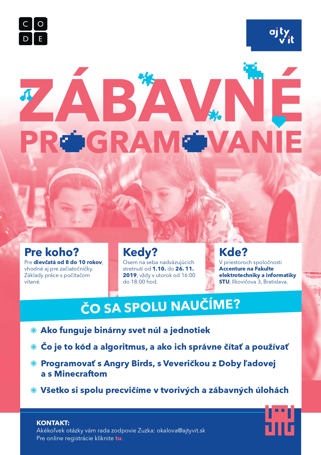 Zábavné programovanie | SDEŤMI.com