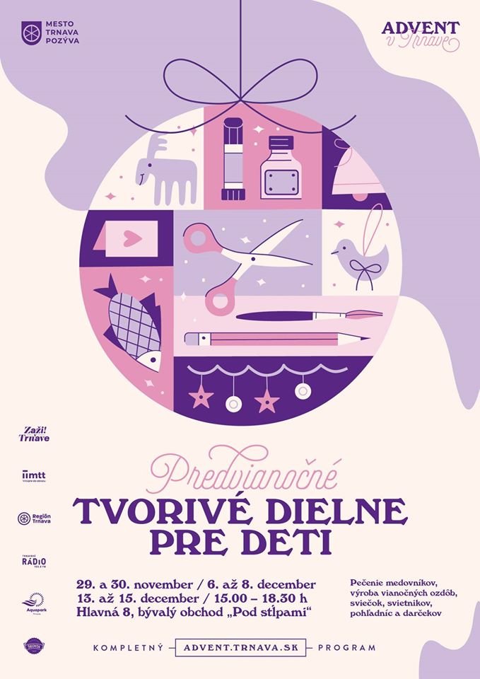 Predvianočné tvorivé dielne pre deti | SDEŤMI.com