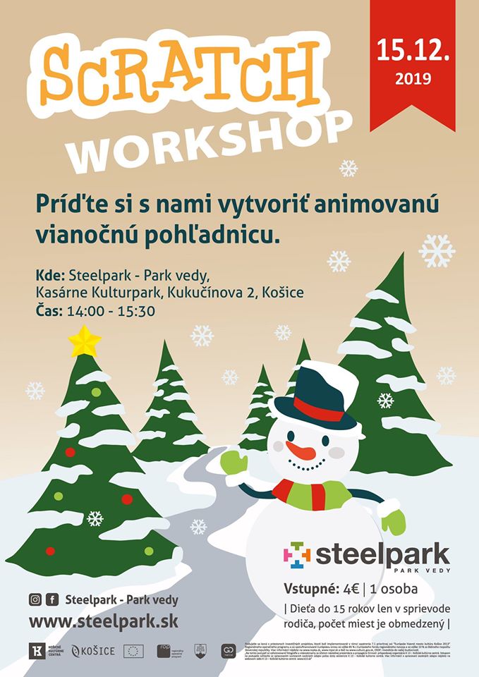 Scratch workshop | SDEŤMI.com