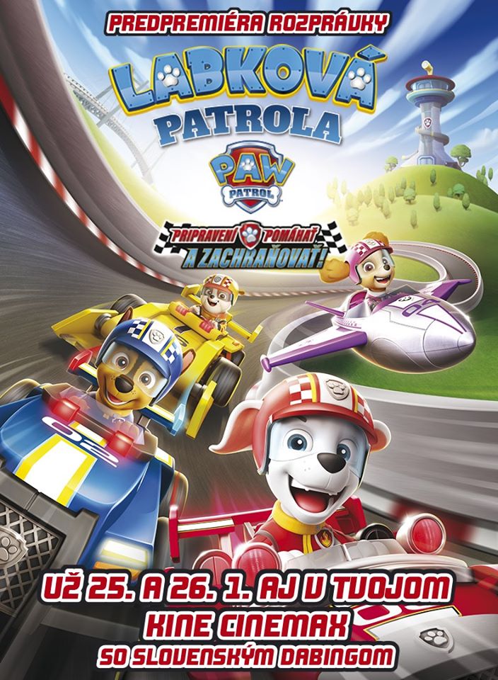 Predpremiéra rozprávky Labková patrola | SDEŤMI.com