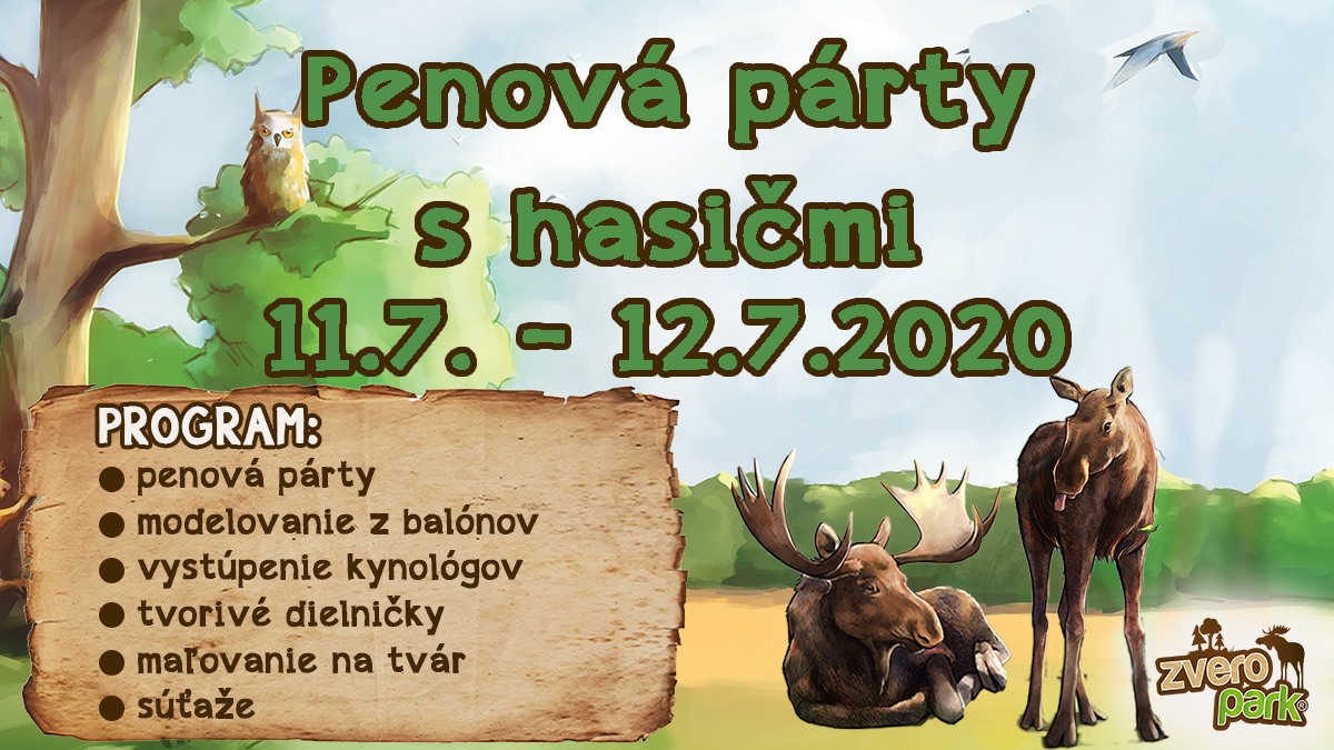 Penová párty s hasičmi | SDEŤMI.com