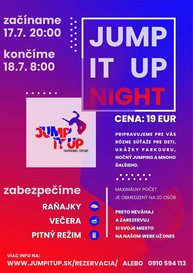 Jump it up night | SDEŤMI.com