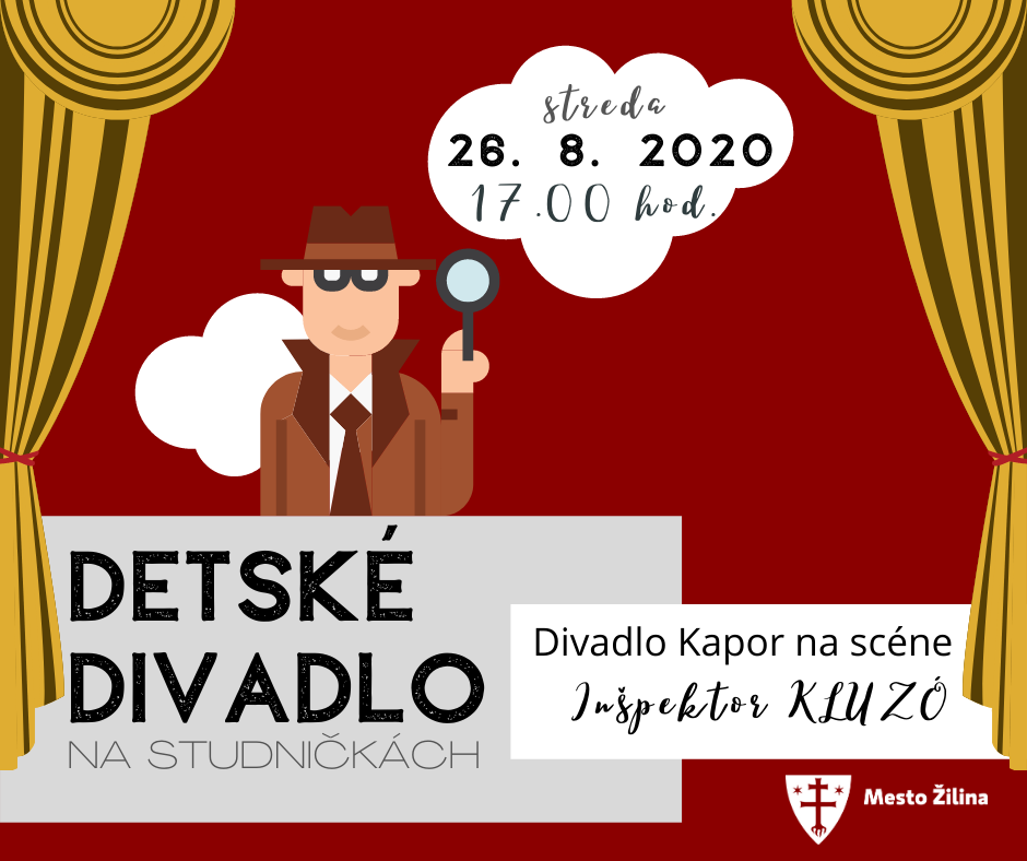 Detské divadlo na Studničkách - Inšpektor Kluzó | SDEŤMI.com