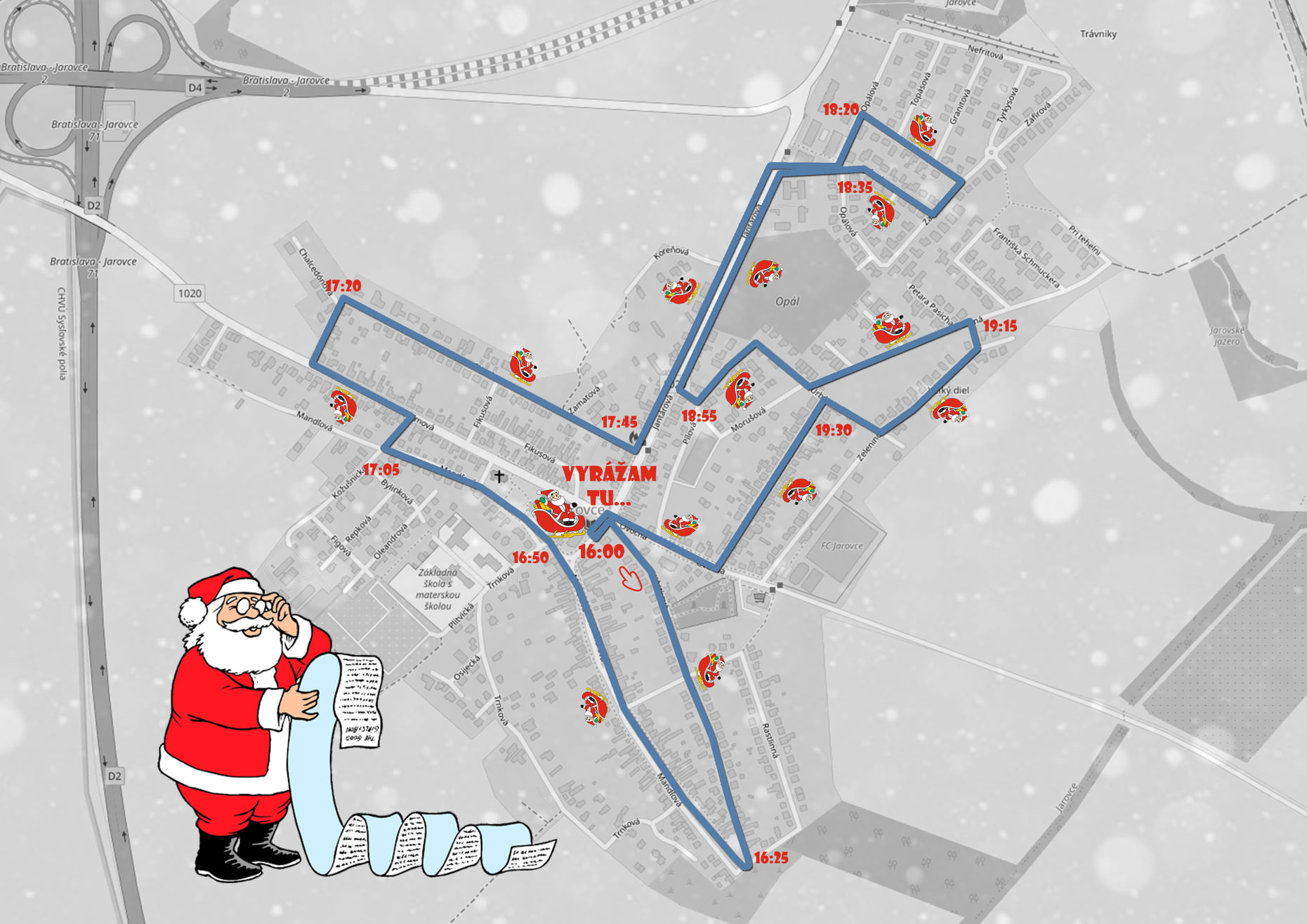 Mikuláš v Jarovciach | SDEŤMI.com