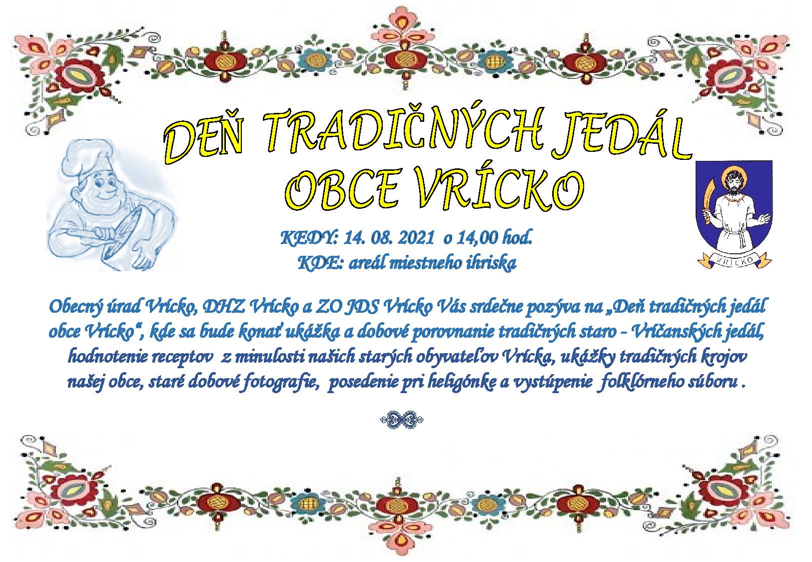 Deň tradičných jedál | SDEŤMI.com