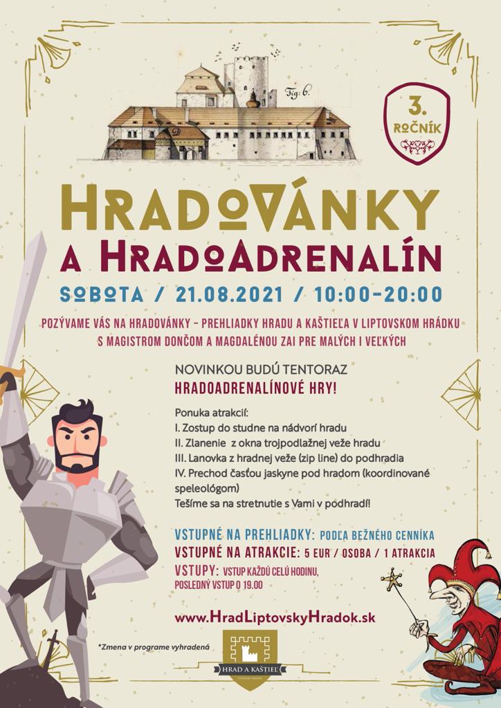 HradoVánky a HradoAdrenalín V Liptovskom Hrádku | SDEŤMI.com