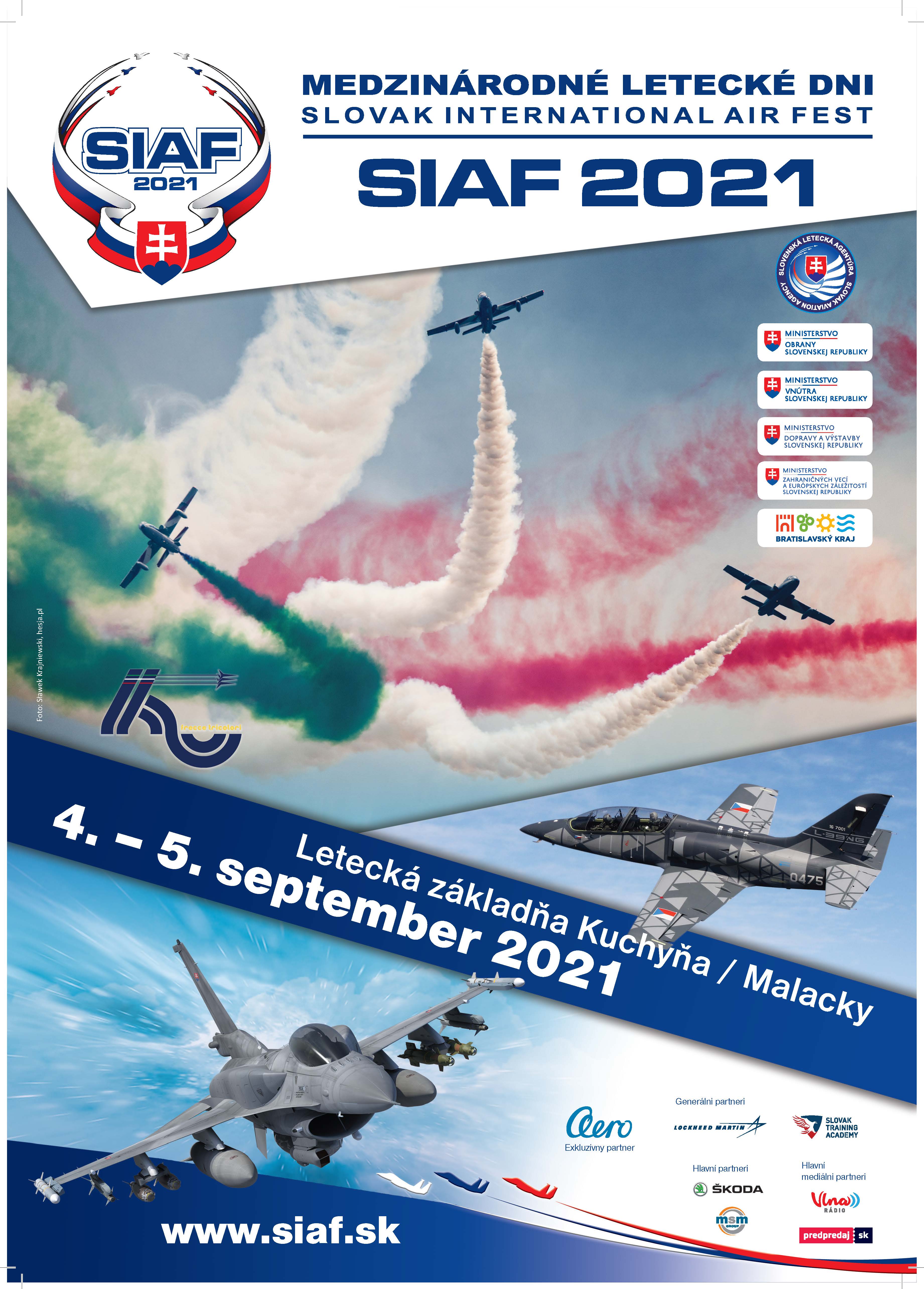 Medzinárodné letecké dni SIAF 2021 | SDEŤMI.com